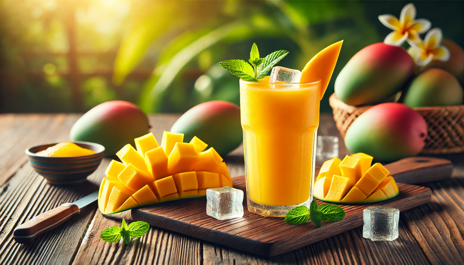 Refreshing Homemade Mango Juice Recipe | Easy & Delicious